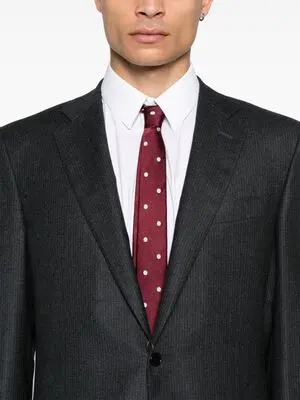 Canali Pinstriped Suit - Grey