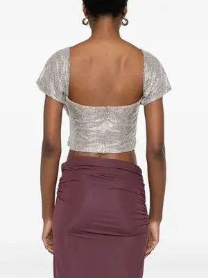 Giuseppe Di Morabito Crystal-embellished Top