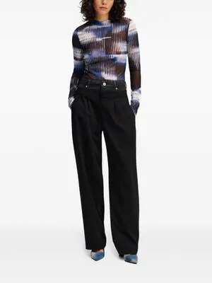 Karl Lagerfeld Double-waist Trousers