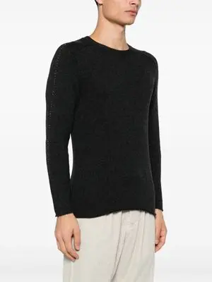 Transit Virgin Wool Round-neck Sweater - Grey
