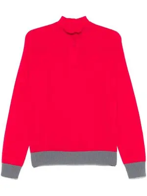 Emporio Armani Contrast Trim Sweater