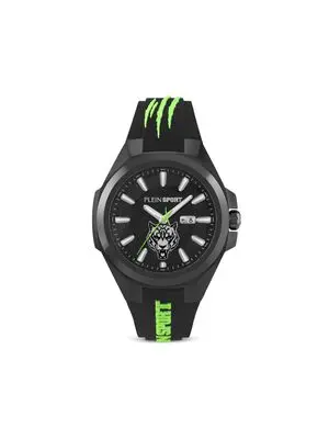 PLEIN SPORT 47mm Strap Watch - Black