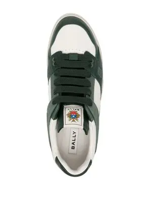 Bally Panelled Leather Sneakers