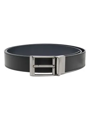 Bally Leather Bucket Belt - Black