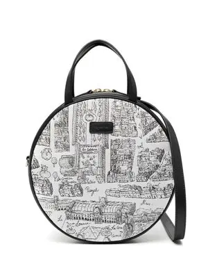 AGNÈS B. Motif Embroidery Bag