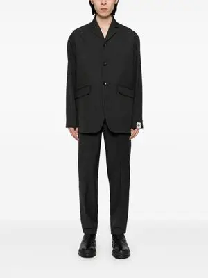 Bally Pleated Straight-leg Trousers