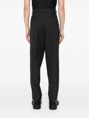 Bally Pleated Straight-leg Trousers