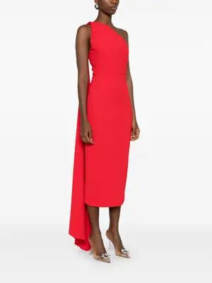 unique black midi dress Marcella | Manhattan Sleeveless Midi Dress in Black | Women's Size 3XL | Ponte