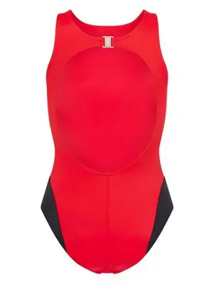 LET'S SWIM Open-back Swimsuit