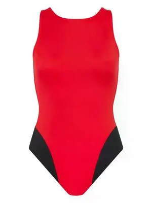 LET'S SWIM Open-back Swimsuit