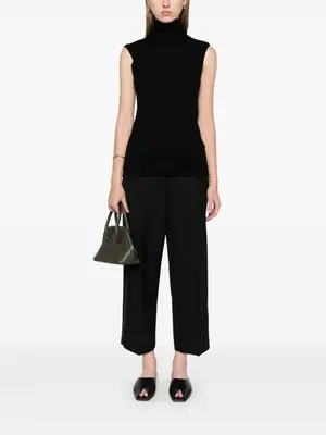 TOTEME Pleated Trousers - Black