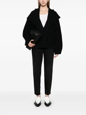 TOTEME Shawl-lapels Cardigan - Black