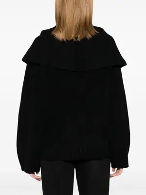 TOTEME Shawl-lapels Cardigan - Black