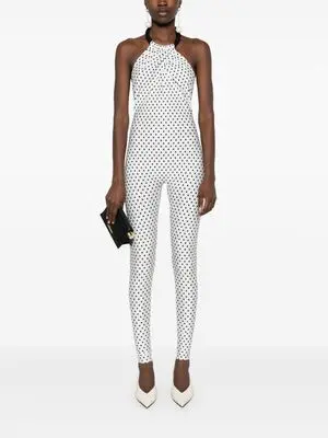 ATU BODY COUTURE Polka Dot Print Jumpsuit