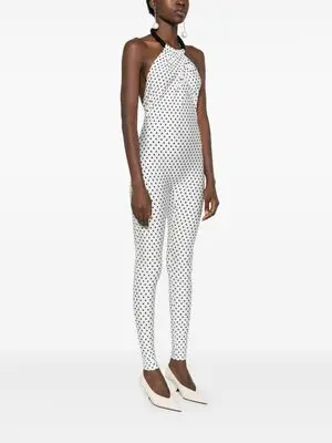 ATU BODY COUTURE Polka Dot Print Jumpsuit