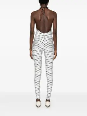 ATU BODY COUTURE Polka Dot Print Jumpsuit