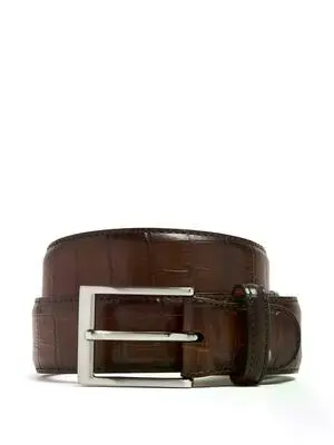 Magnanni Leather Belt - Brown