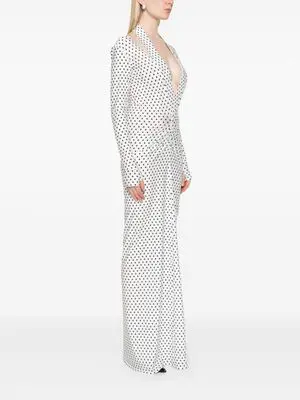 ATU BODY COUTURE Polka Dot Maxi Dress