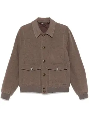 Canali Wool Padded Jacket