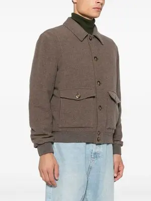 Canali Wool Padded Jacket