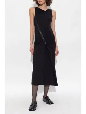 MAISON MARGIELA Overlapping-panel Midi Dress
