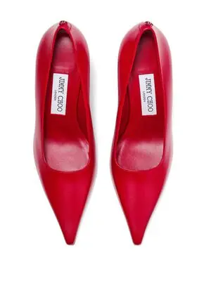 JIMMY CHOO 80mm Ixia Pumps - Red