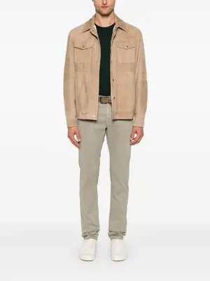 Canali Crew-neck Sweater - Green