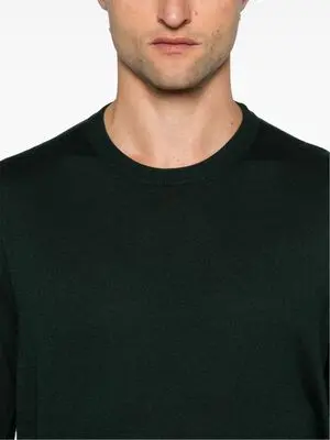 Canali Crew-neck Sweater - Green