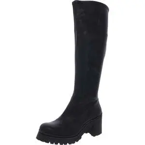 MADDEN GIRL Coretta Womens Stretch Lugged Sole Kneehigh Boots - Multi