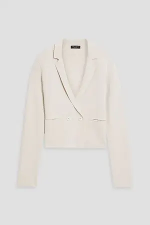 Women's Cropped Knit Blazers