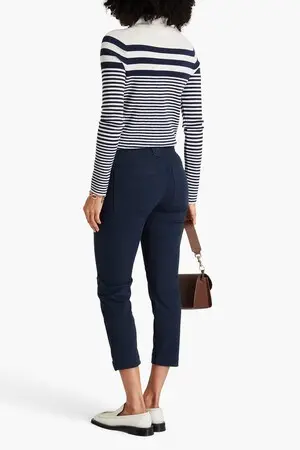 FRAME Slim-leg Stretch Cotton-twill Pants
