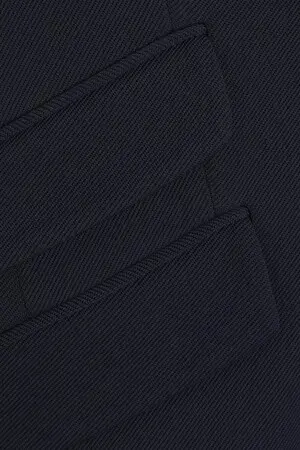 Rag & Bone Slade Twill Mini Dress - Navy