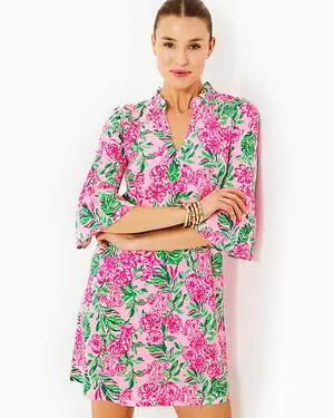 Lilly Pulitzer® Hayes Easy Fit Dress - Conch Shell Pink Koala La La