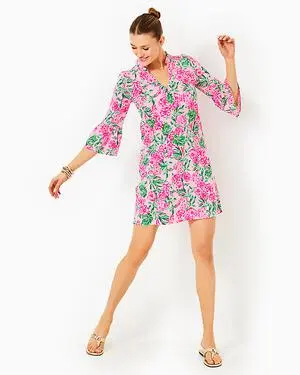 Lilly Pulitzer® Hayes Easy Fit Dress - Conch Shell Pink Koala La La