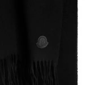 Moncler Cashmere Scarf - Black