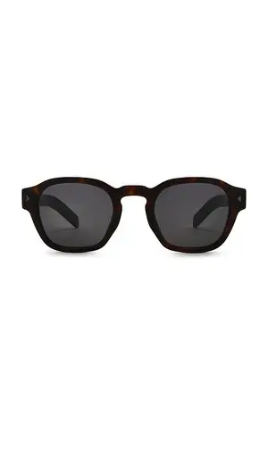 Prada Round Frame Tortoiseshell Sunglasses - Brown