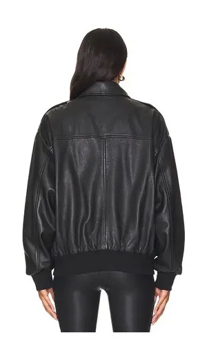 LAMARQUE Trevanna Leather Jacket - Black