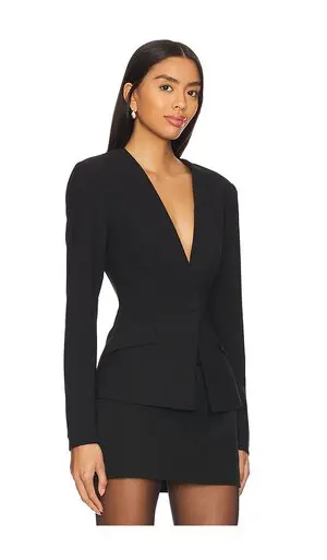 ALL THE WAYS Elizabeth Deep V Blazer