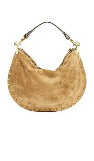 Isabel Marant Étoile Oskan Soft Zipped Bag - Taupe