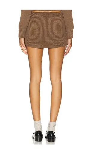 Frankies Bikinis Ashton Cotton Knit Skort