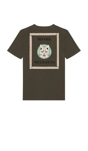 ROARK Helkatts Organic Tee In Army
