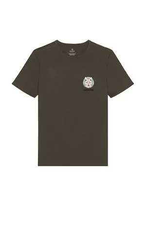 ROARK Helkatts Organic Tee In Army