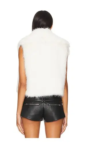 Sam. Vanessa Faux Fur Vest