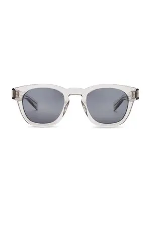 Saint Laurent Sl 746 Sunglasses - Beige & Silver