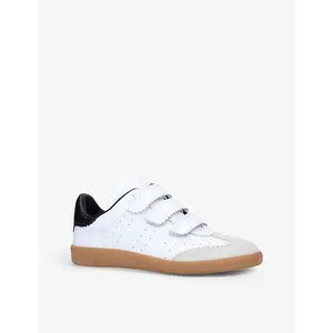 Isabel Marant Beth Leather Low-top Trainers - White/oth