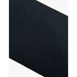 REISS Ceremony Textured Silk Tie - Navy