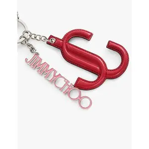 JIMMY CHOO Jc Multi Charm Metal Bag Charm - Red/candy Pink/black