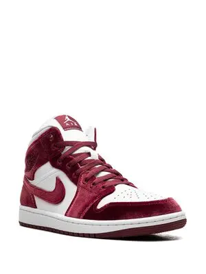 JORDAN 1 Mid Se Velvet Sneakers