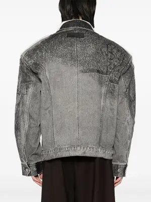 FENG CHEN WANG Denim Jacket - Grey