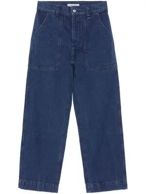 Maison Kitsune Button Detailed Jeans For Men